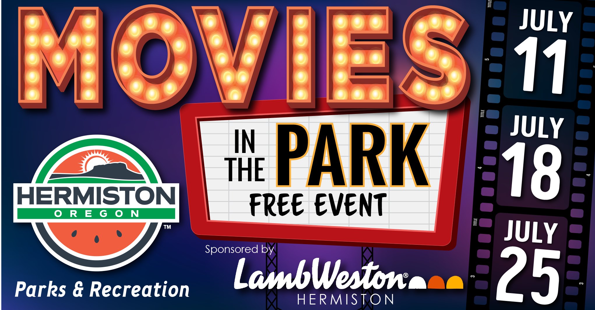 Watch free summer movies under the stars in Hermiston | Hermiston Herald